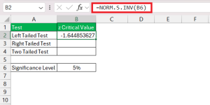 How to Use Z Critical Value Calculator in Excel - Step by Step Guide ...