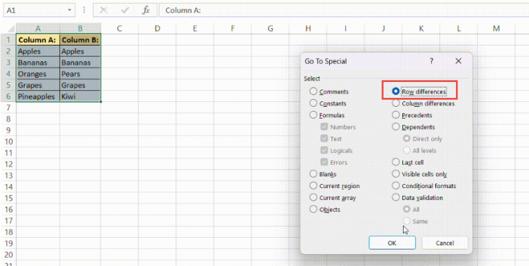 How to Compare Two Lists in Excel Fast! | MyExcelOnline