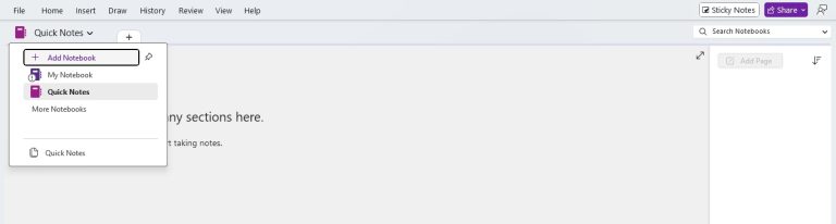 How to Create a New OneNote Notebook Fast! | MyExcelOnline