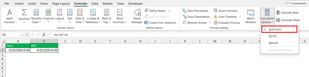 How to Convert Time to Time Zone in Excel - Display Hong Kong Time Now ...