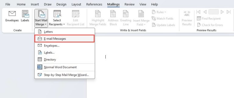 How to Mail Merge in Outlook | MyExcelOnline