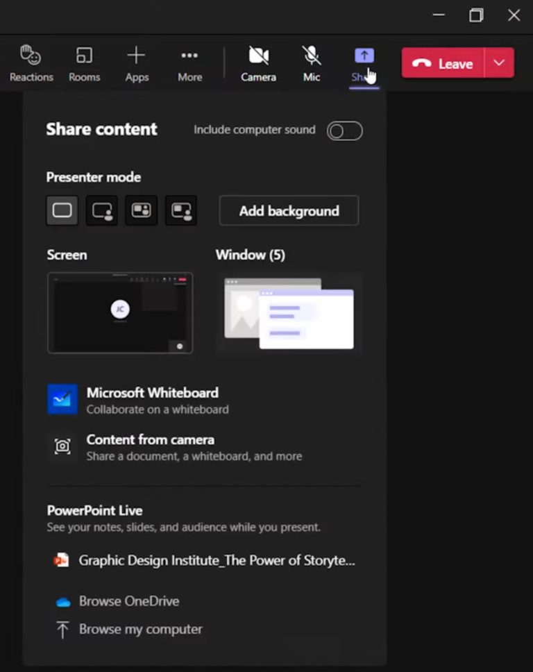 The Ultimate Guide to Content Sharing in Microsoft Teams Screen Share | MyExcelOnline