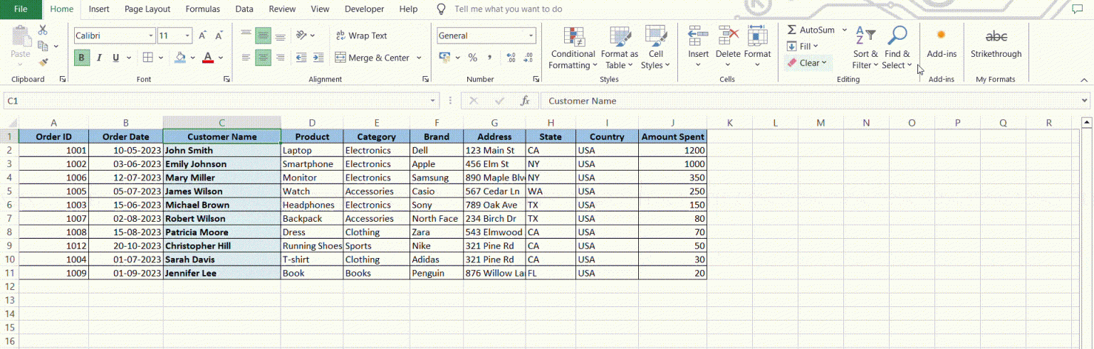 How to Sort Numbers in Excel Fast | MyExcelOnline