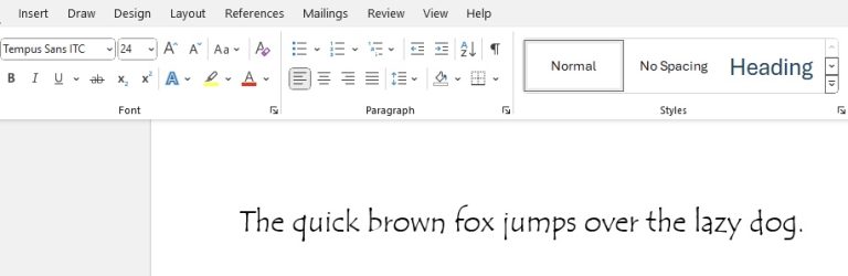 Top 10 Cute Fonts in Microsoft Word | MyExcelOnline