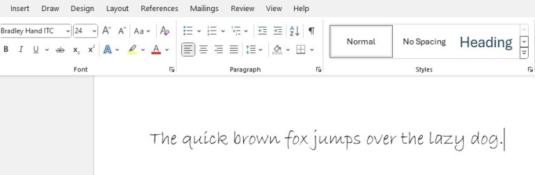 Top 10 Cute Fonts in Microsoft Word | MyExcelOnline