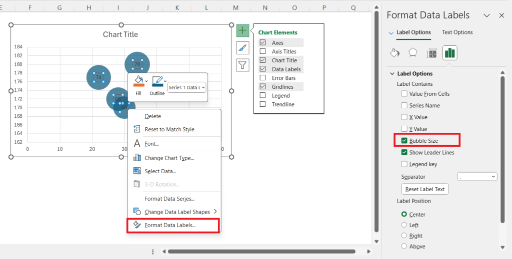 How To Create Bubble Chart In Excel Step By Step Guide Myexcelonline