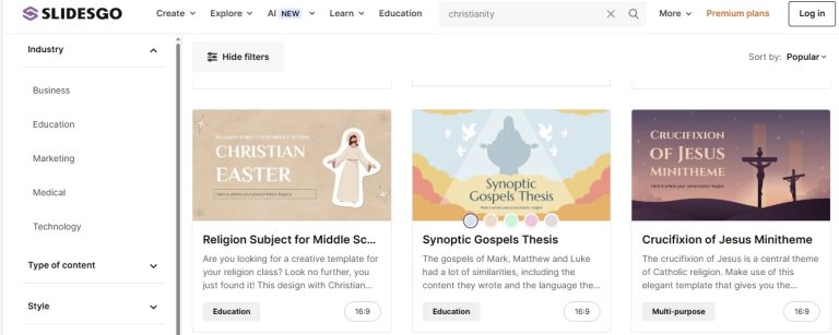 Top Free Christian Church Templates for Powerpoint & Slides | MyExcelOnline