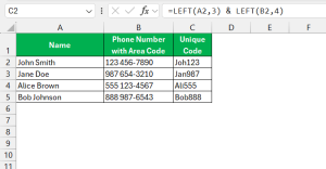 How to Utilize LEFT Function for Data in Excel - Step by Step Guide ...