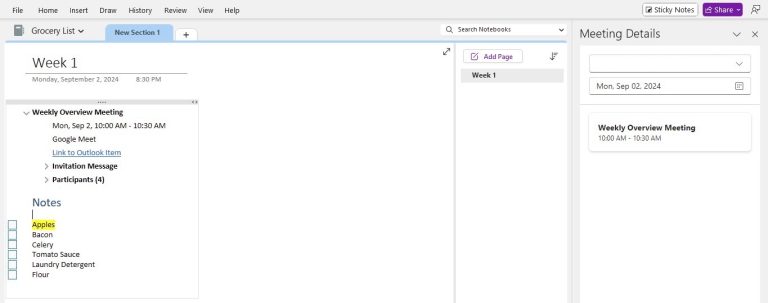 How to Create Checklists with OneNote Checkboxes | MyExcelOnline