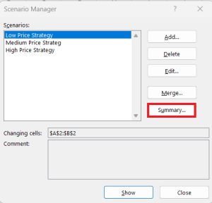 Scenario Manager Excel Tutorial - Step by Step Forecasting Guide ...