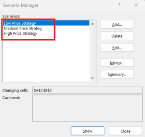 Scenario Manager Excel Tutorial - Step by Step Forecasting Guide | MyExcelOnline
