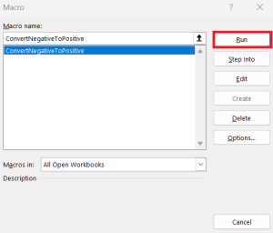 Excel Formula to Convert Negative value to Positive value - Step by ...