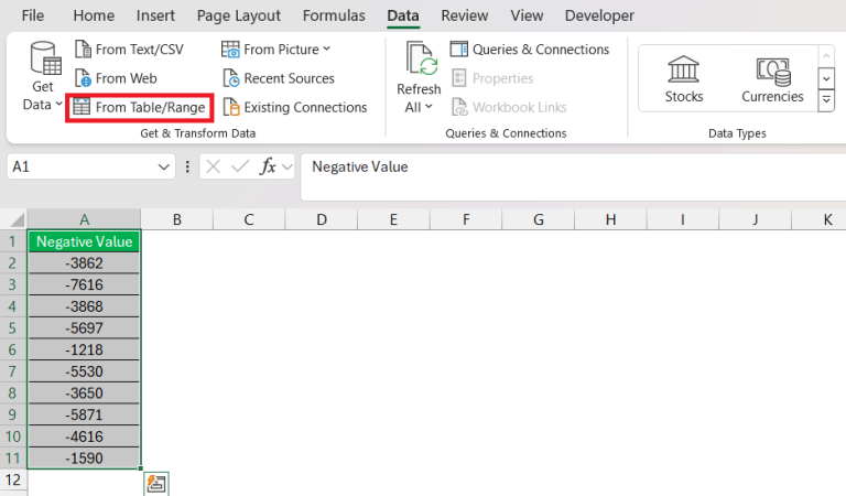Excel Formula to Convert Negative value to Positive value - Step by Step Guide | MyExcelOnline