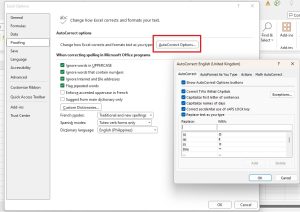 The Ultimate Guide to Autocorrect in Excel | MyExcelOnline