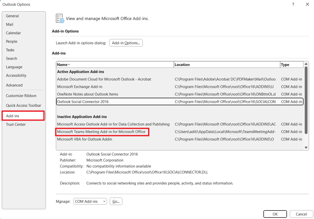 How to Add Microsoft Teams to Outlook | MyExcelOnline