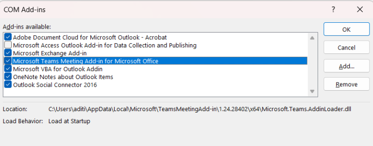 How to Add Microsoft Teams to Outlook | MyExcelOnline