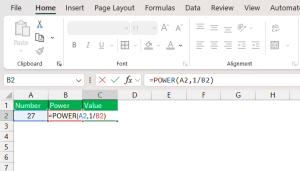 How to Find Any Nth Root in Excel Fast - Step by Step Guide | MyExcelOnline