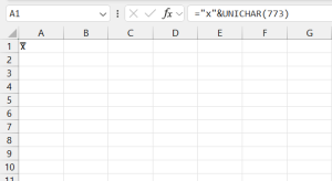 How to Use the X Bar Symbol in Excel | MyExcelOnline