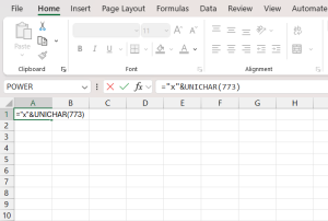 How to Use the X Bar Symbol in Excel | MyExcelOnline