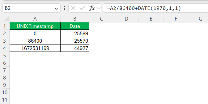 How to Convert Unix Timestamp to Date in Excel | MyExcelOnline How to Convert Unix Timestamp to Date in Excel | MyExcelOnline