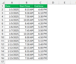 How to Calculate Hours Worked in Excel | MyExcelOnline