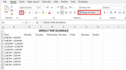 Best Free Weekly Schedule Templates for Excel | MyExcelOnline