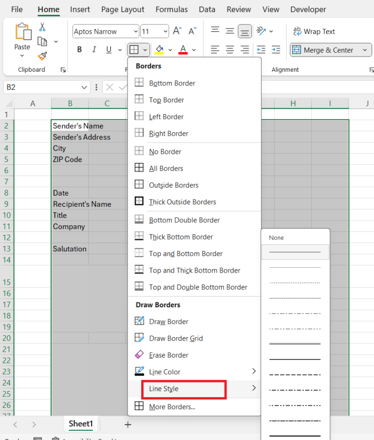 How to Use Letter Format in Excel - Step by Step Formatting Guide ...