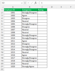 How to Use Ordinal Data with Examples in Excel | MyExcelOnline
