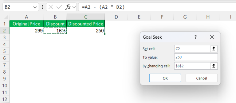 Excel Discount Calculator - Step by Step Formula Guide | MyExcelOnline