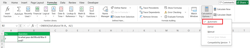 How to Create a Random Question Generator in Excel | MyExcelOnline