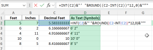 The Ultimate Guide to Using Feet and Inches Symbols in Excel ...
