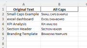 How to Use Small Caps Font in Excel – Step by Step Guide | MyExcelOnline