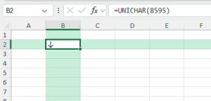 How to Insert and Use the Arrow Down Symbol in Excel – Step by Step Guide | MyExcelOnline