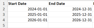 How to Calculate How Many Days in a Year Without Weekends in Excel ...