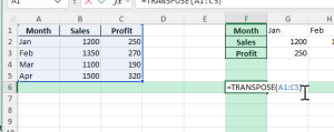 How to Transpose Data in Excel | MyExcelOnline