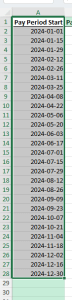 How to Calculate Biweekly Pay Periods in a Year in Excel - Step by Step ...